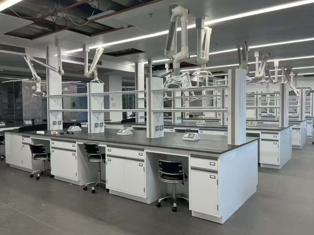 Lab Bench with Cabinets - Lab workbenches Manufacturer